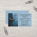 Editable Blue Brick Security Systems Business Card | Zazzle