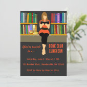 Editable Book Club Luncheon Invitation | Zazzle