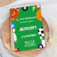 Editable Boys All-Star Multi-Sport Party Invite | Zazzle