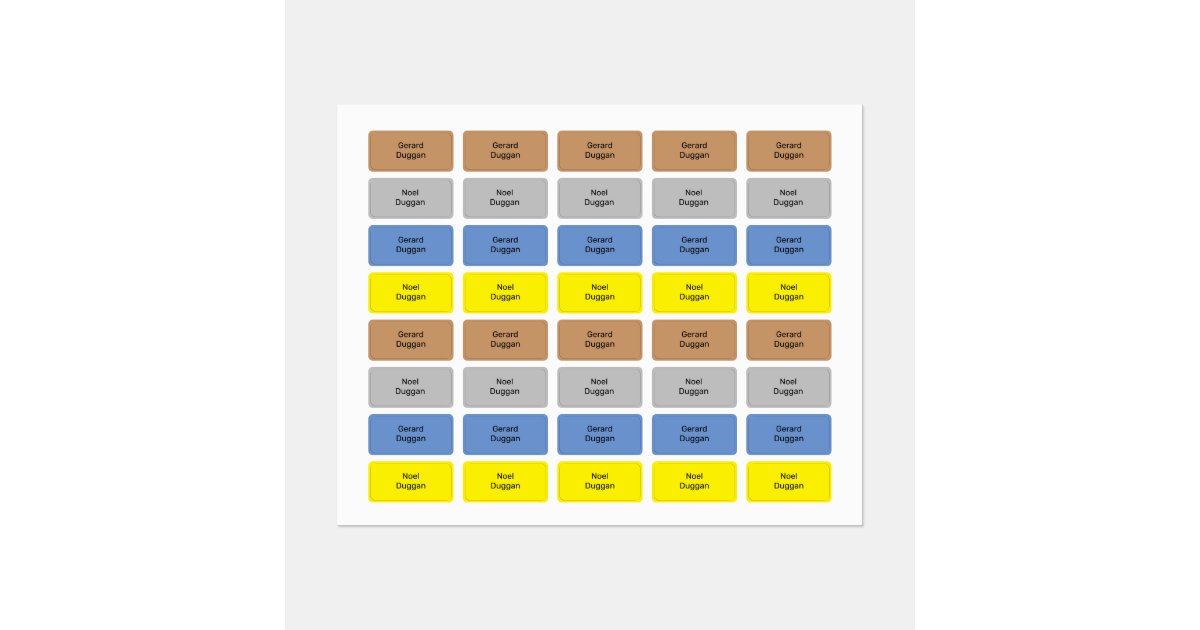Editable Boys Clothing Labels | Zazzle