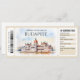 Editable Budapest Hungary Plane Boarding Pass Invitation | Zazzle