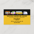 Editable Campers and Trailer Sales Business Card | Zazzle
