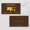 Editable Campground Business Card | Zazzle