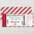 Editable Christmas Gift Voucher | Christmas Coupon | Zazzle