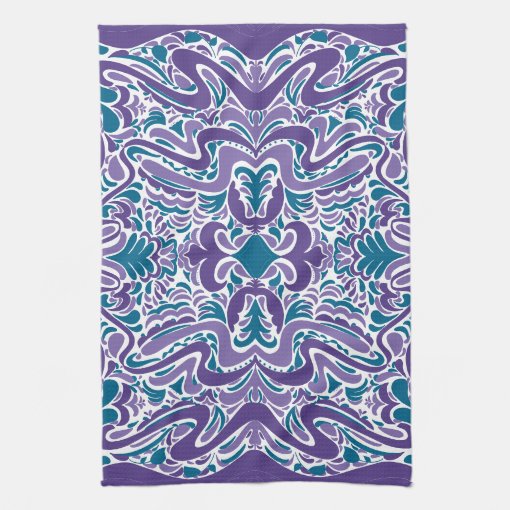 Editable color artwork kitchen towel | Zazzle