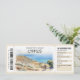 Editable Cyprus Plane ticket, Cyprus Trip Invitation | Zazzle