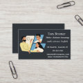 Editable Distance Learning Tutor Business Card | Zazzle