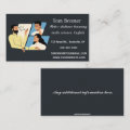 Editable Distance Learning Tutor Business Card | Zazzle
