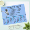 Editable Dog Trainer Phone Number Flyer | Zazzle