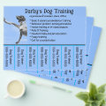Editable Dog Trainer Phone Number Flyer | Zazzle