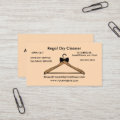 Editable Dry Cleaning Business Card | Zazzle