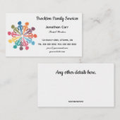 Editable Family Social Worker Business Card | Zazzle