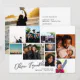 Editable FANCY Script Graduate MULTI PHOTO GRAD Announcement | Zazzle