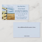 Editable Farm Hand Business Card | Zazzle