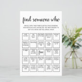 Editable Find Someone Who Game Bingo game | Zazzle