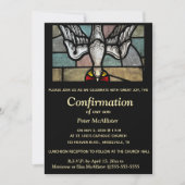 Editable Holy Spirit Religious Event Stained Glass Invitation | Zazzle