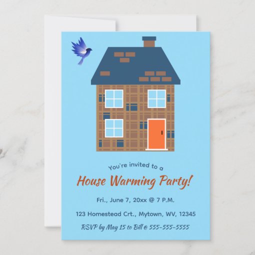Editable House Warming Party Invitation | Zazzle
