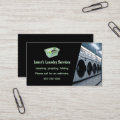 Editable Laundry Services Business Card | Zazzle