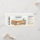 Editable Madrid Boarding Pass Spain Plane ticket Invitation | Zazzle