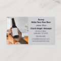 Editable Make Your Own Beer Business Card | Zazzle