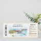 Editable Maldives Plane Boarding Pass Ticket Invitation | Zazzle