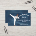 Editable Martial Arts Karate Instructor Business Card | Zazzle