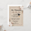 Editable medical student graduation Invitation | Zazzle