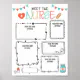Editable Meet the School Nurse Letter Printable Poster | Zazzle
