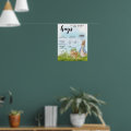 Editable, Milestone chart, Peter Rabbit, Bunny, Poster | Zazzle