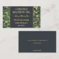 Editable Military Gear Business Card | Zazzle