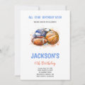 Editable Multi-Sport Party Invite for Boys | Zazzle