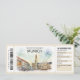 Editable Munich Plane ticket Germany Boarding Pass Invitation | Zazzle
