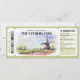 Editable Netherlands Boarding Pass Plane ticket Invitation | Zazzle