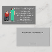 Editable Nursing Services and Home Care Business Card | Zazzle