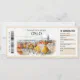 Editable Oslo Plane ticket, Norway Trip Invitation | Zazzle