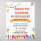 Editable principal school flyer poster | Zazzle