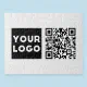 Editable QR code & Your Business Logo or Image Jigsaw Puzzle | Zazzle