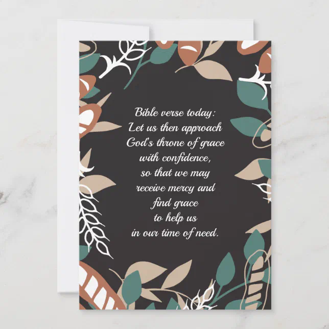 Editable quotes with bread pattern thank you card | Zazzle