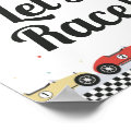 Editable Race Car Birthday Sign | Zazzle