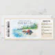 Editable Seychelles Plane Boarding Pass Ticket Invitation | Zazzle