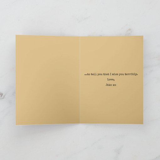 Editable Sheet of Music Just a Little Note Card | Zazzle