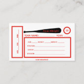 Editable Sports Baseball Player Card | Zazzle