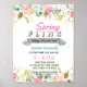 Editable Spring Fling Flyer Template Poster | Zazzle
