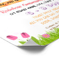 Editable Spring Fling school flyer Poster | Zazzle
