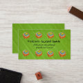 Editable Sushi Bar Loyalty Rewards Card | Zazzle