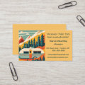 Editable Trailer Park Campground Business Card | Zazzle