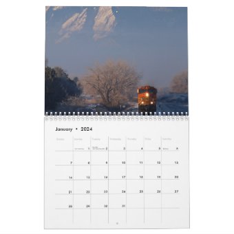 Editable Trains Calendar | Zazzle