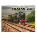 Editable Trains Calendar | Zazzle