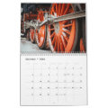 Editable Trains Calendar | Zazzle