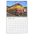 Editable Trains Calendar | Zazzle